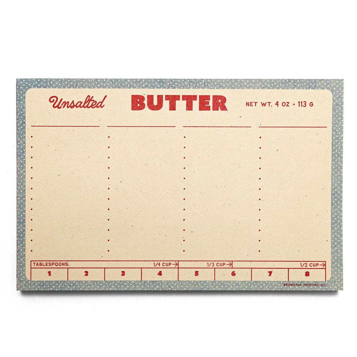 Butter Risograph Notepad | Freshie & Zero