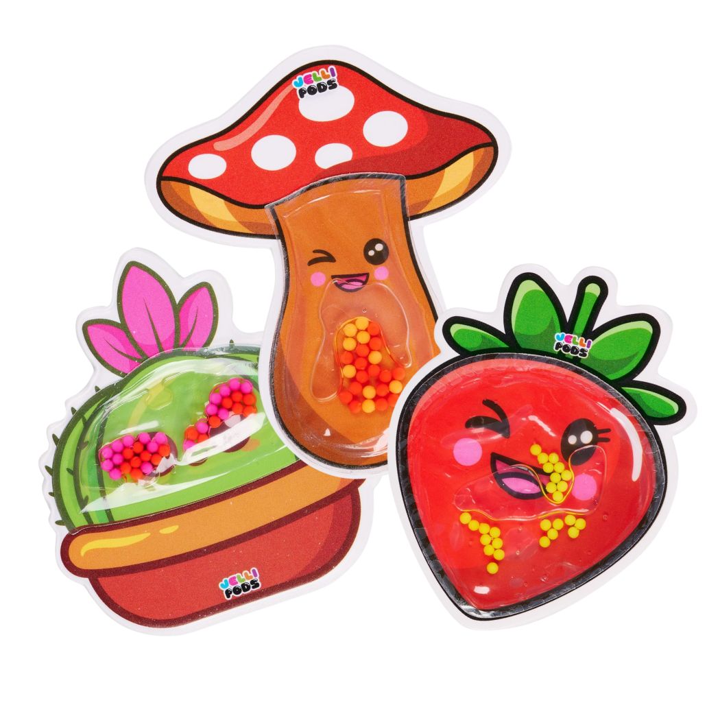 JelliPods Squishy Stickers | Freshie & Zero