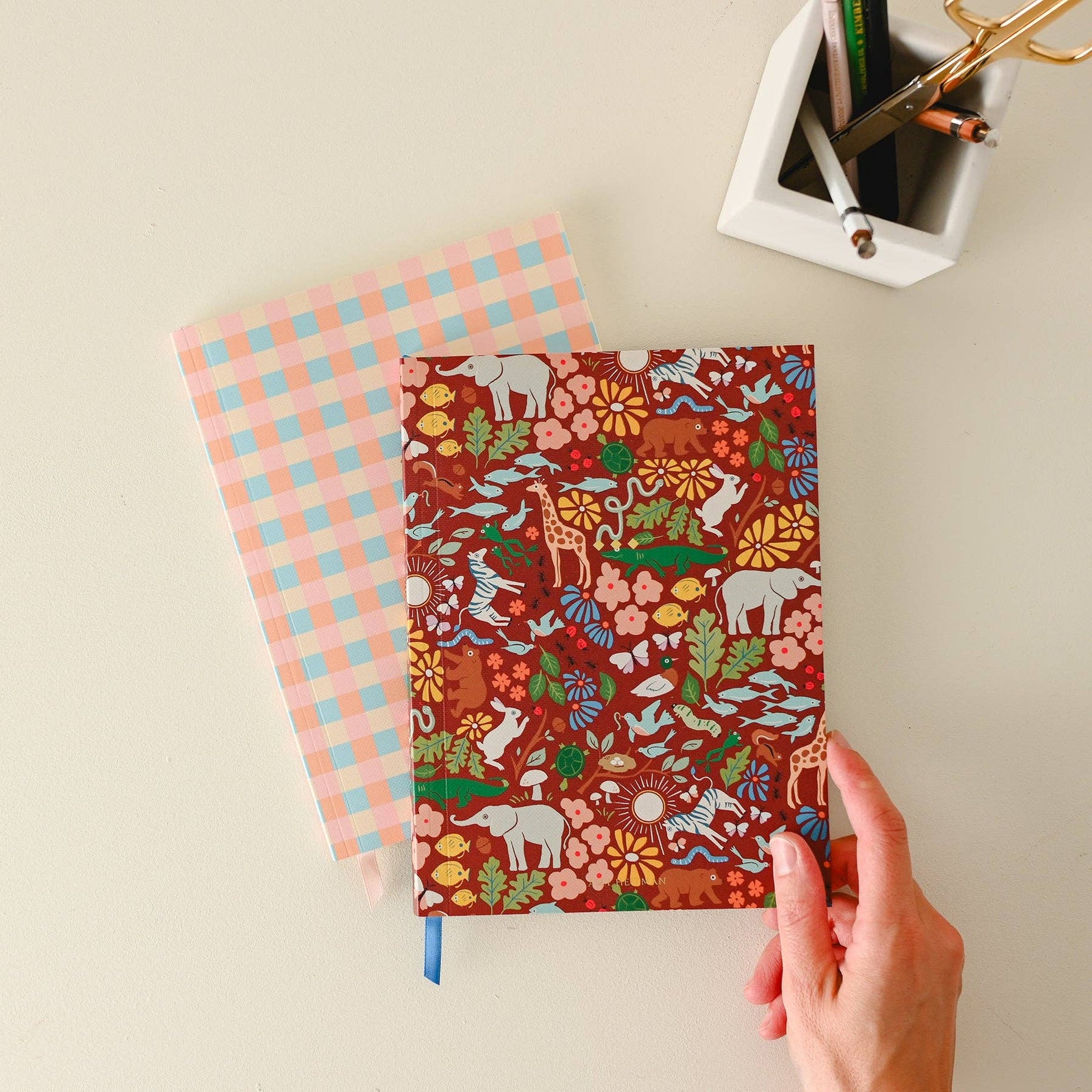 Plants and Critters Soft Cover Journal | Freshie & Zero