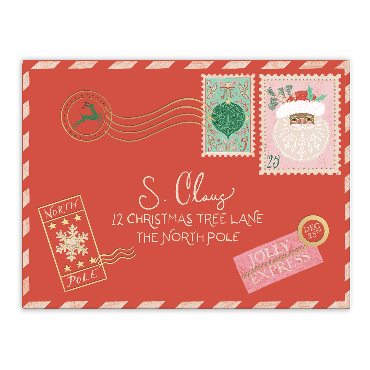 Red Letters to Santa Pocket Notepad | Freshie & Zero