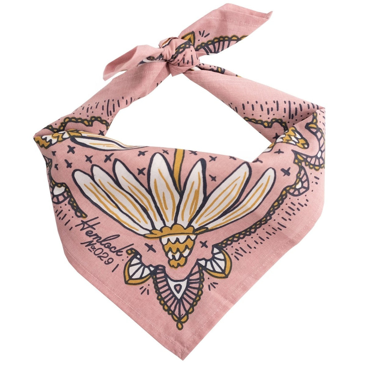 Handker Bandana: No. 029 Maude Pink | Freshie & Zero