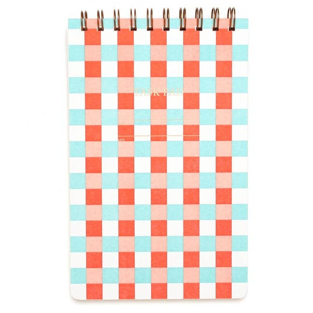 Checker Pop: Task Pad Notebook by Shorthand Press | Freshie & Zero