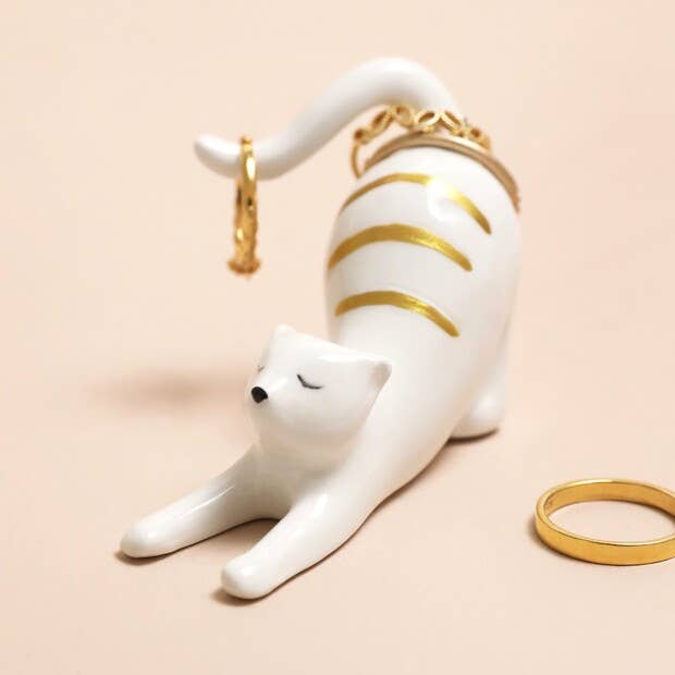Kitty ring holder store