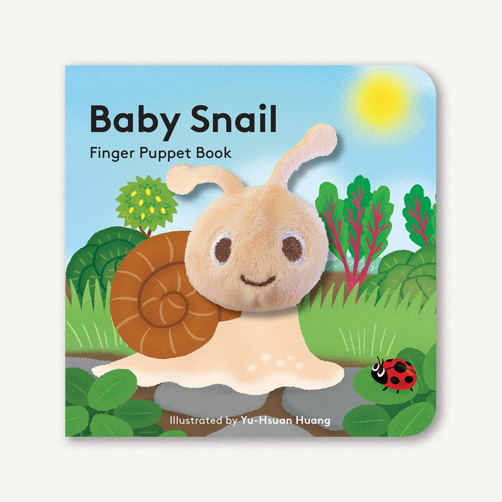 Baby Snail Finger Puppet Board Book | Freshie & Zero
