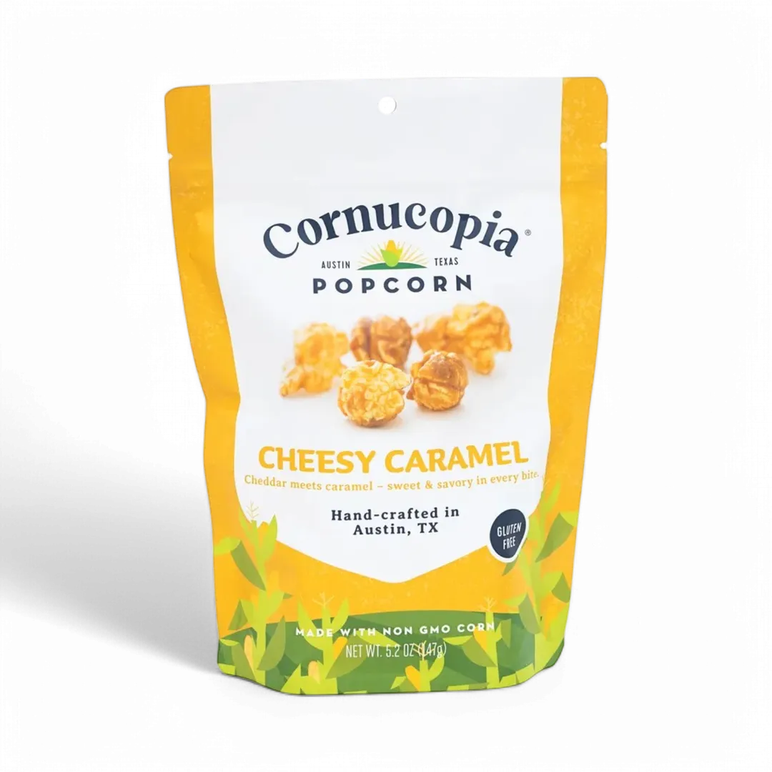 Cheesy Caramel Popcorn | Freshie & Zero