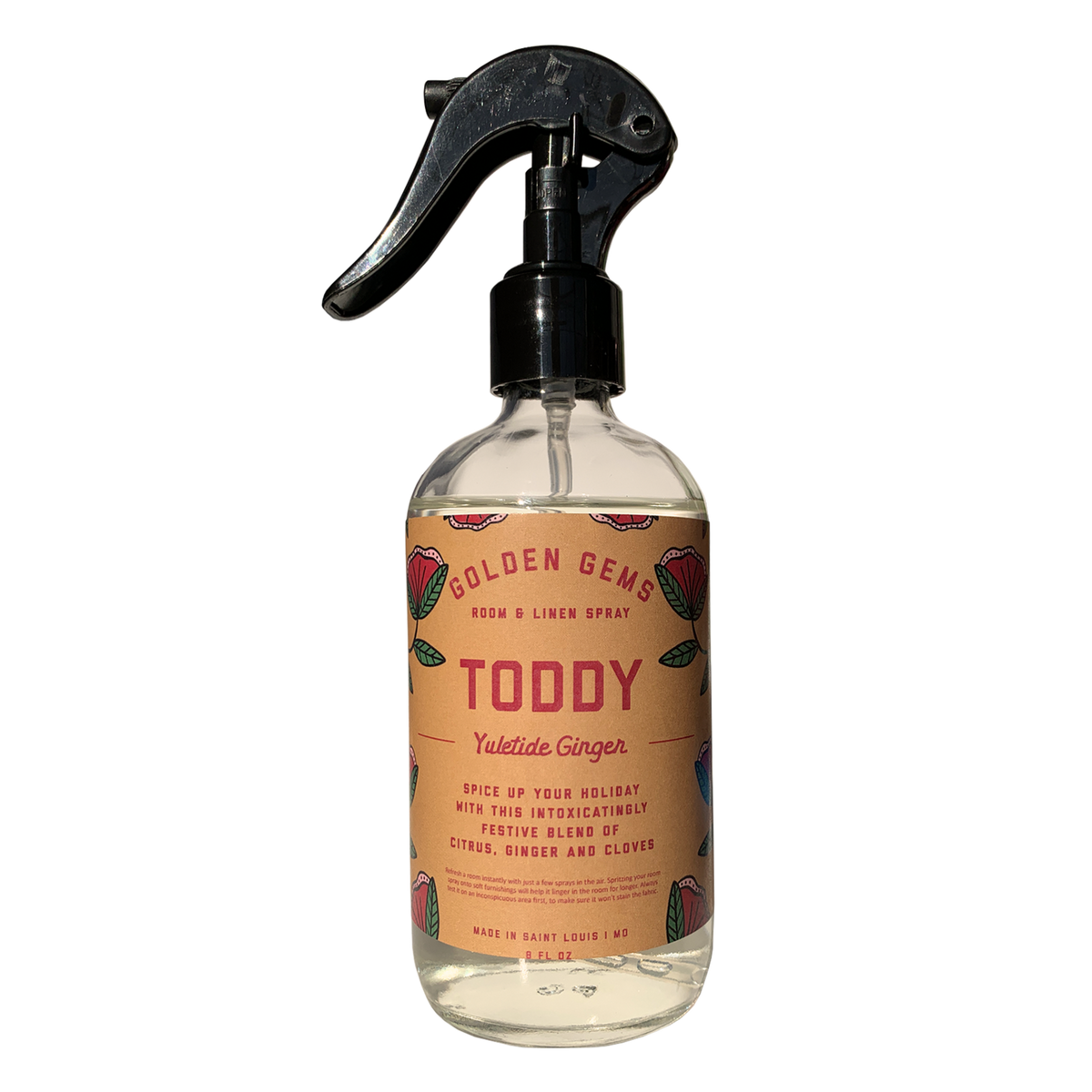 Toddy - Room & Linen Spray by Golden Gems | Freshie & Zero