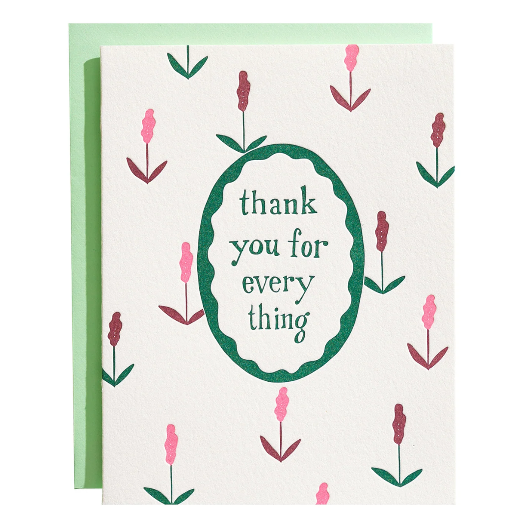 Thank You For Every Thing - Greeting Card | Freshie & Zero