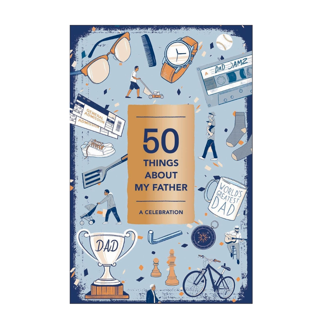 50 Things About My Father Fill In Gift Book– Freshie & Zero