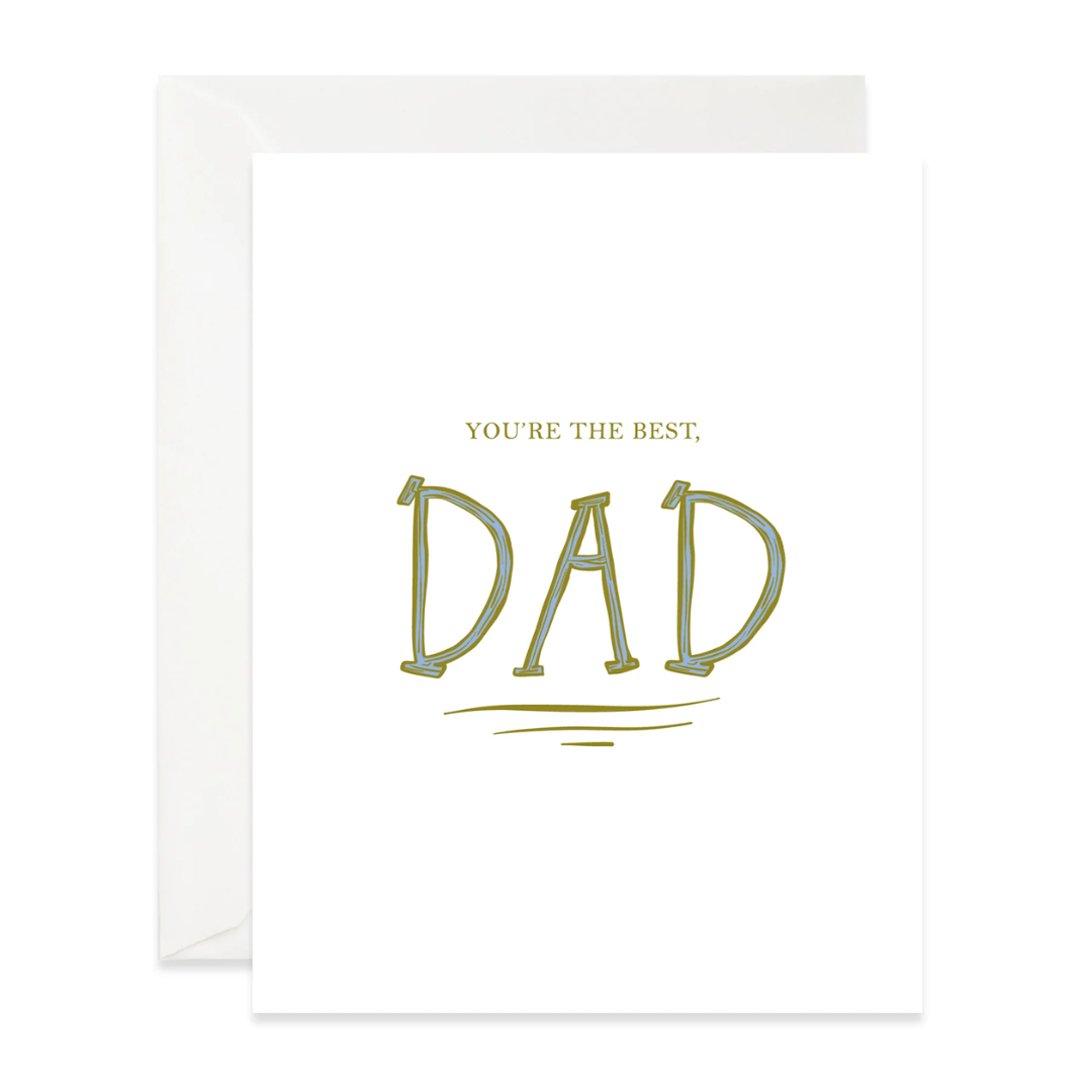 You're The Best Father's Day Card | Freshie & Zero