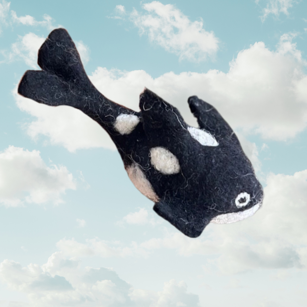 Orca Finger Puppet | Freshie & Zero