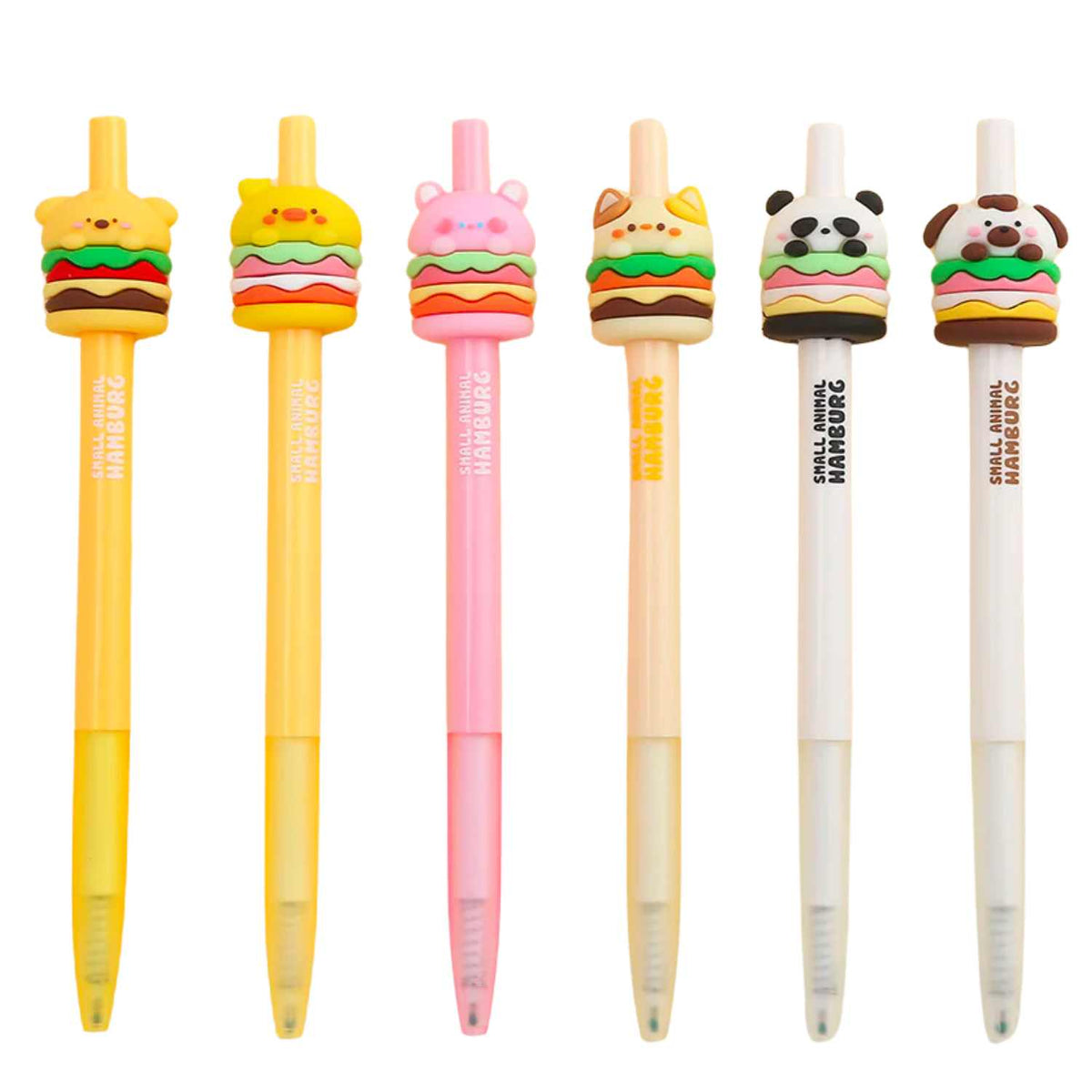 Animal Burger Gel Pens | Freshie & Zero