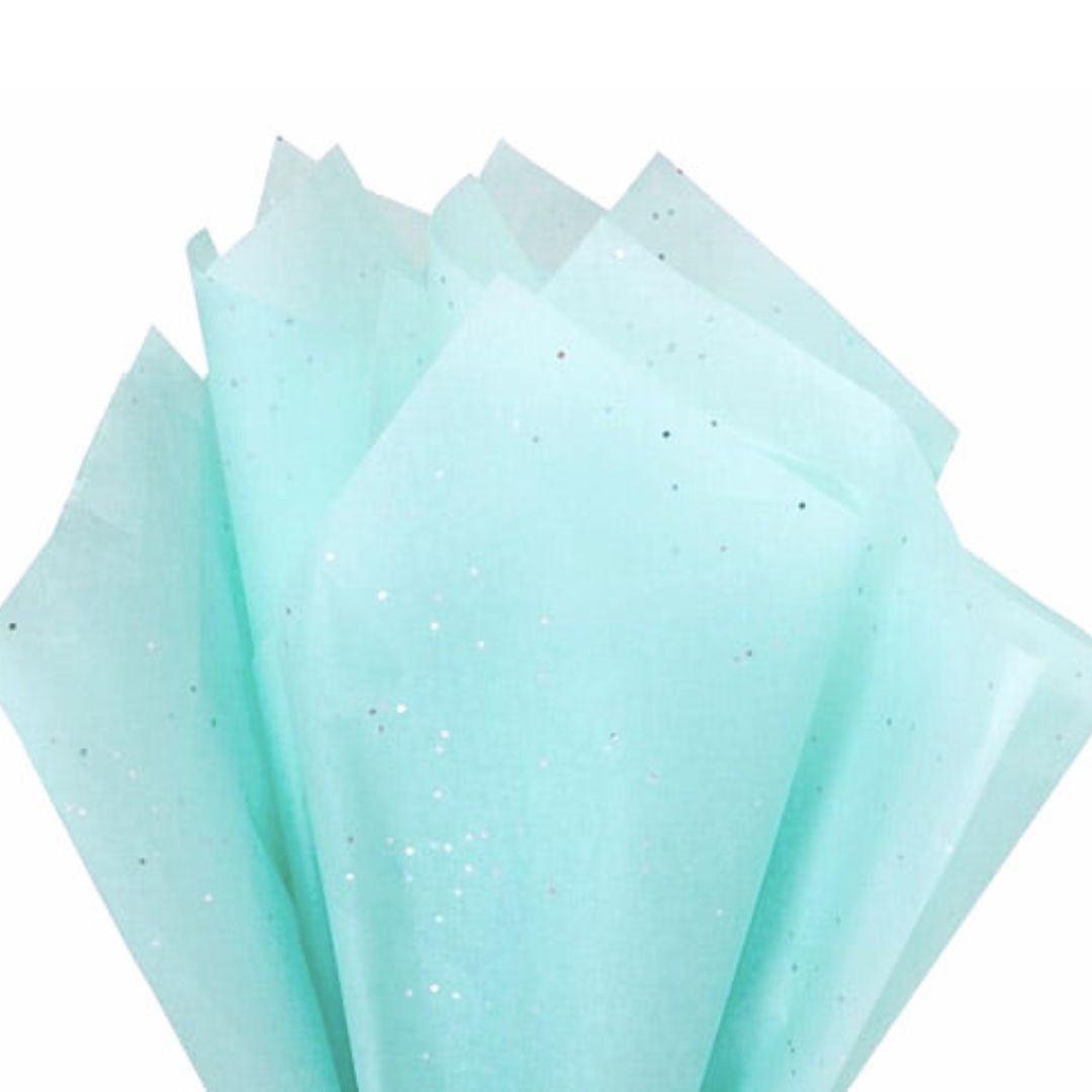 Aqua Gemstone Tissue Paper | Freshie & Zero