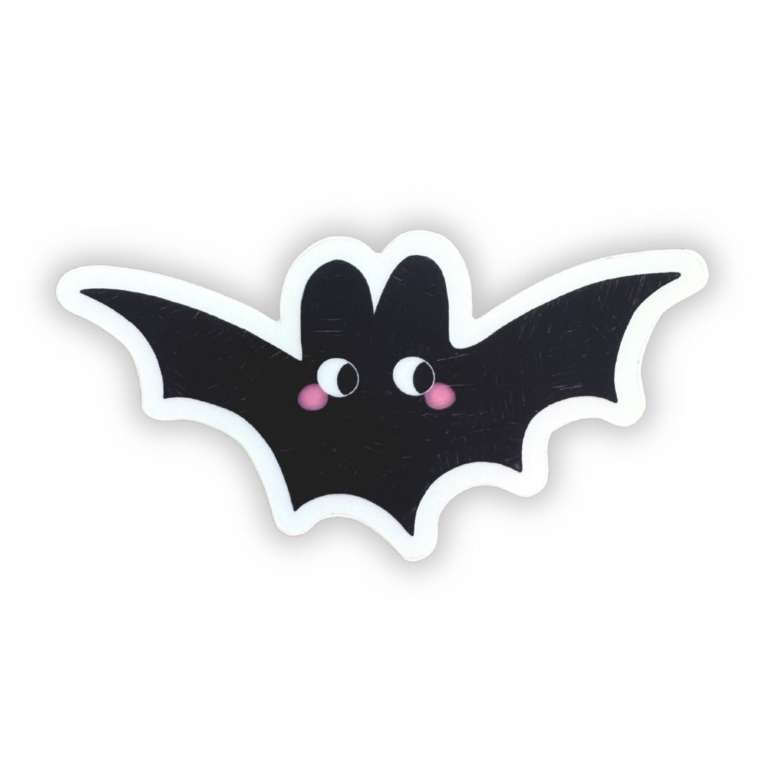 Baby Bat Transparent Sticker | Freshie & Zero