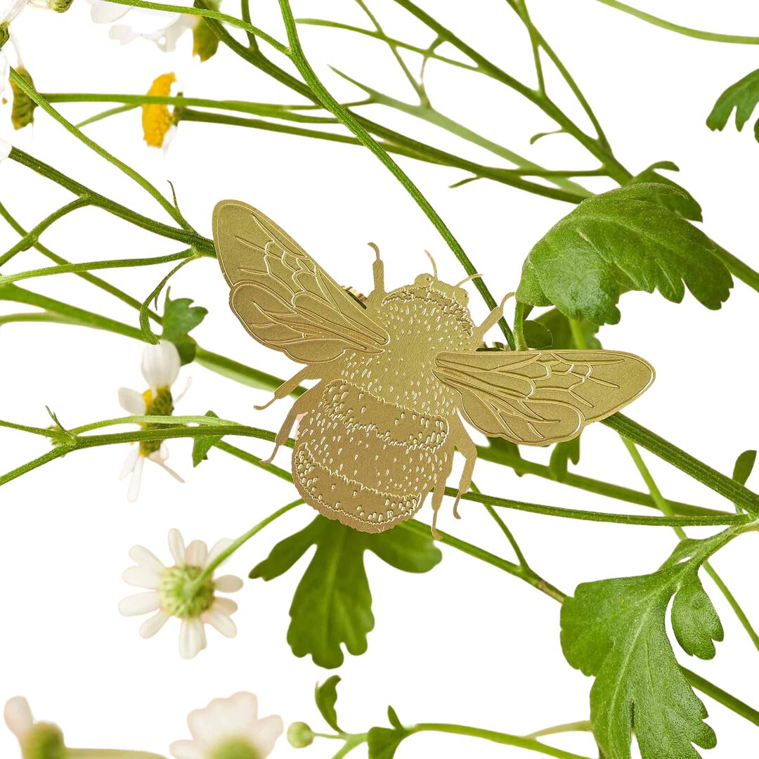 Brass Plant Accessory: Bee | Freshie & Zero