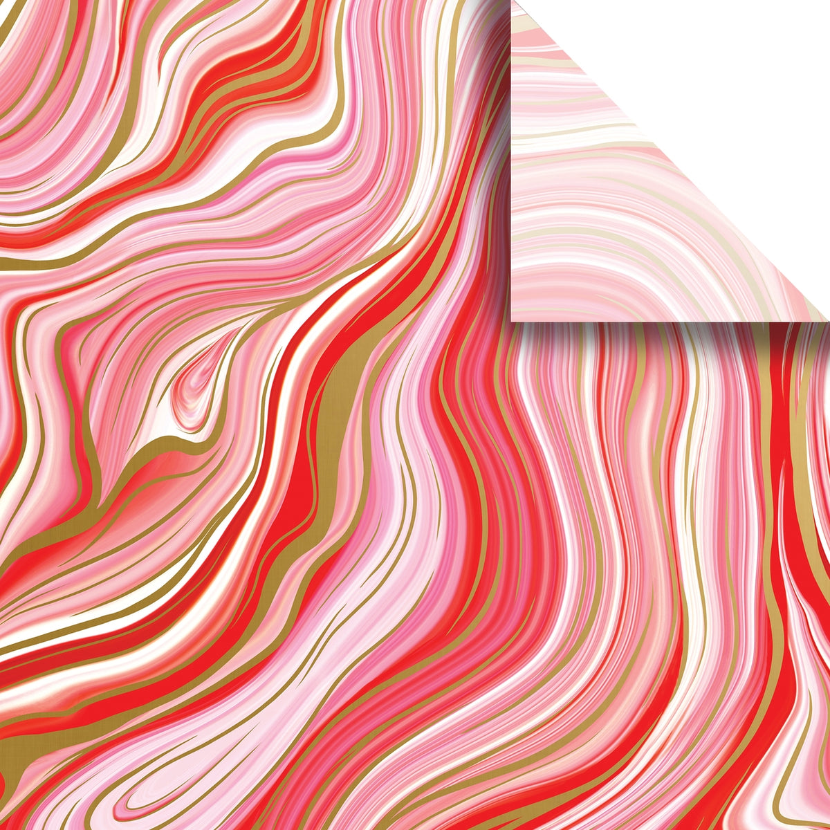 Red Marble Tissue Paper | Freshie & Zero
