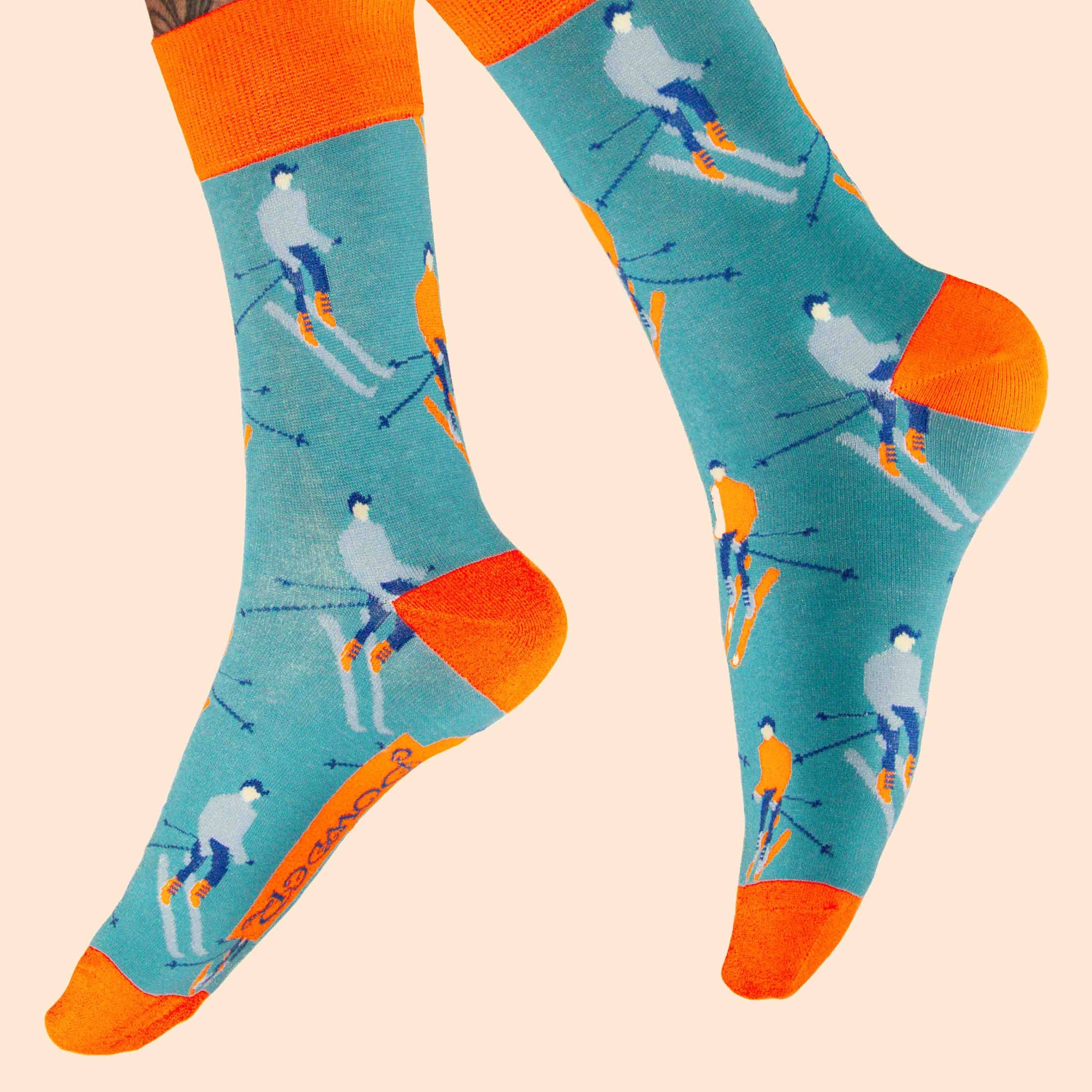 Skiers Men's Socks by Powder– Freshie & Zero