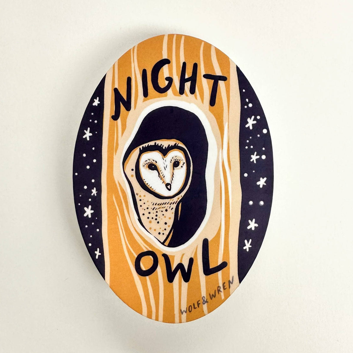 Night Owl Sticker | Freshie & Zero