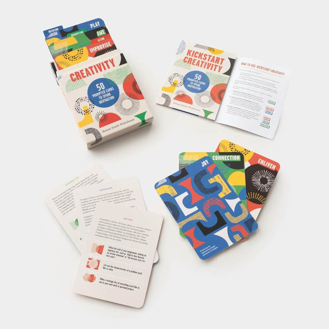 Kickstart Creativity: 50 cards to spark inspiration– Freshie & Zero