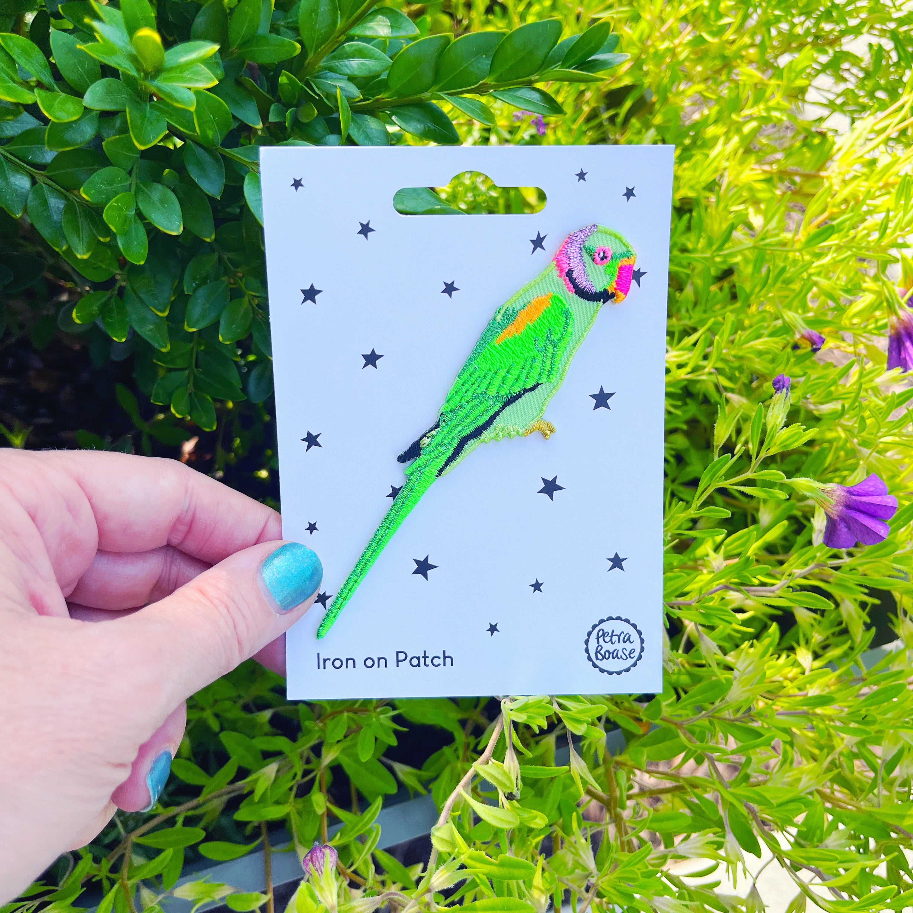 Iron On Patch Parrot Freshie Zero