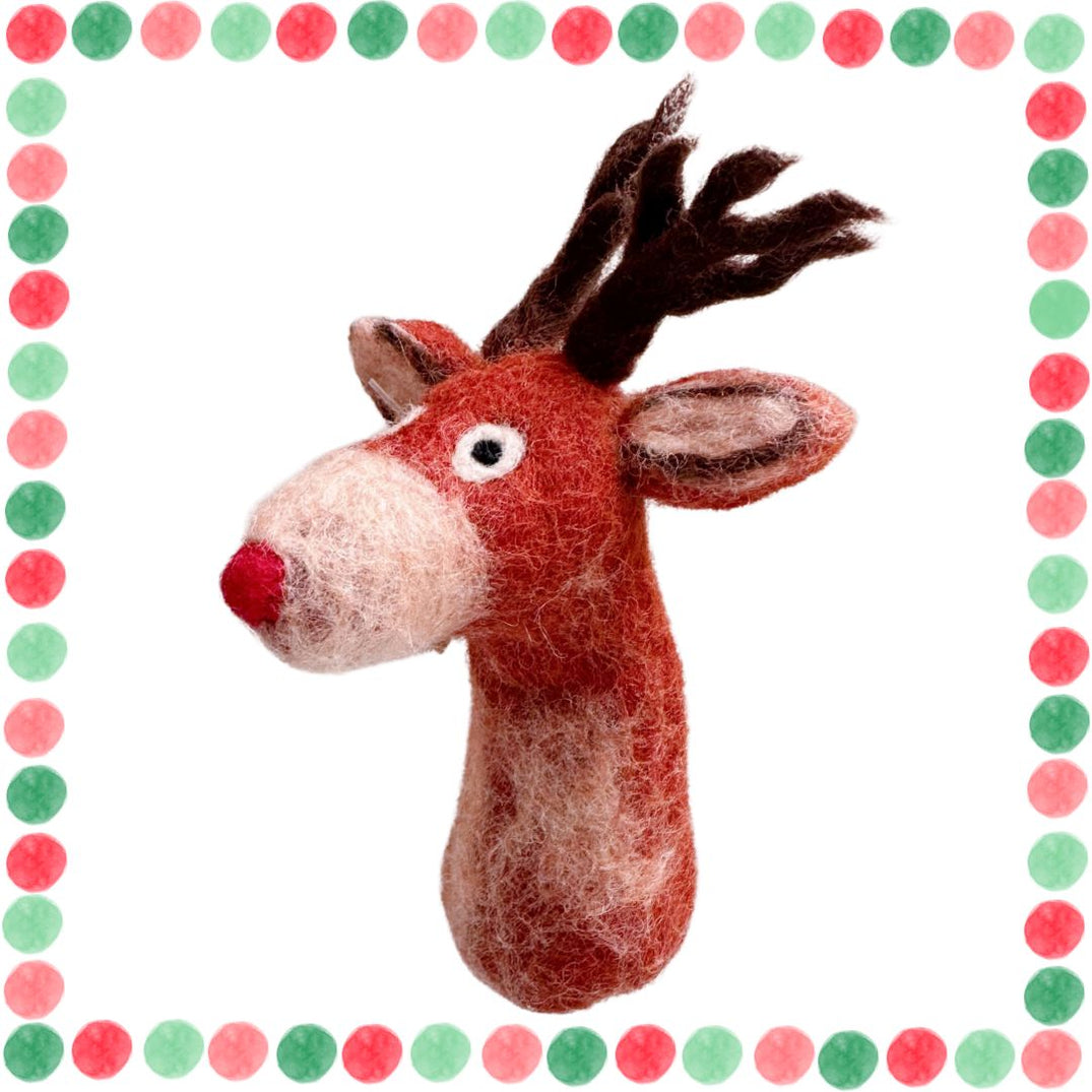 Reindeer Finger Puppet | Freshie & Zero