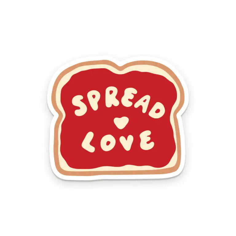 Spread Love Vinyl Sticker | Freshie & Zero