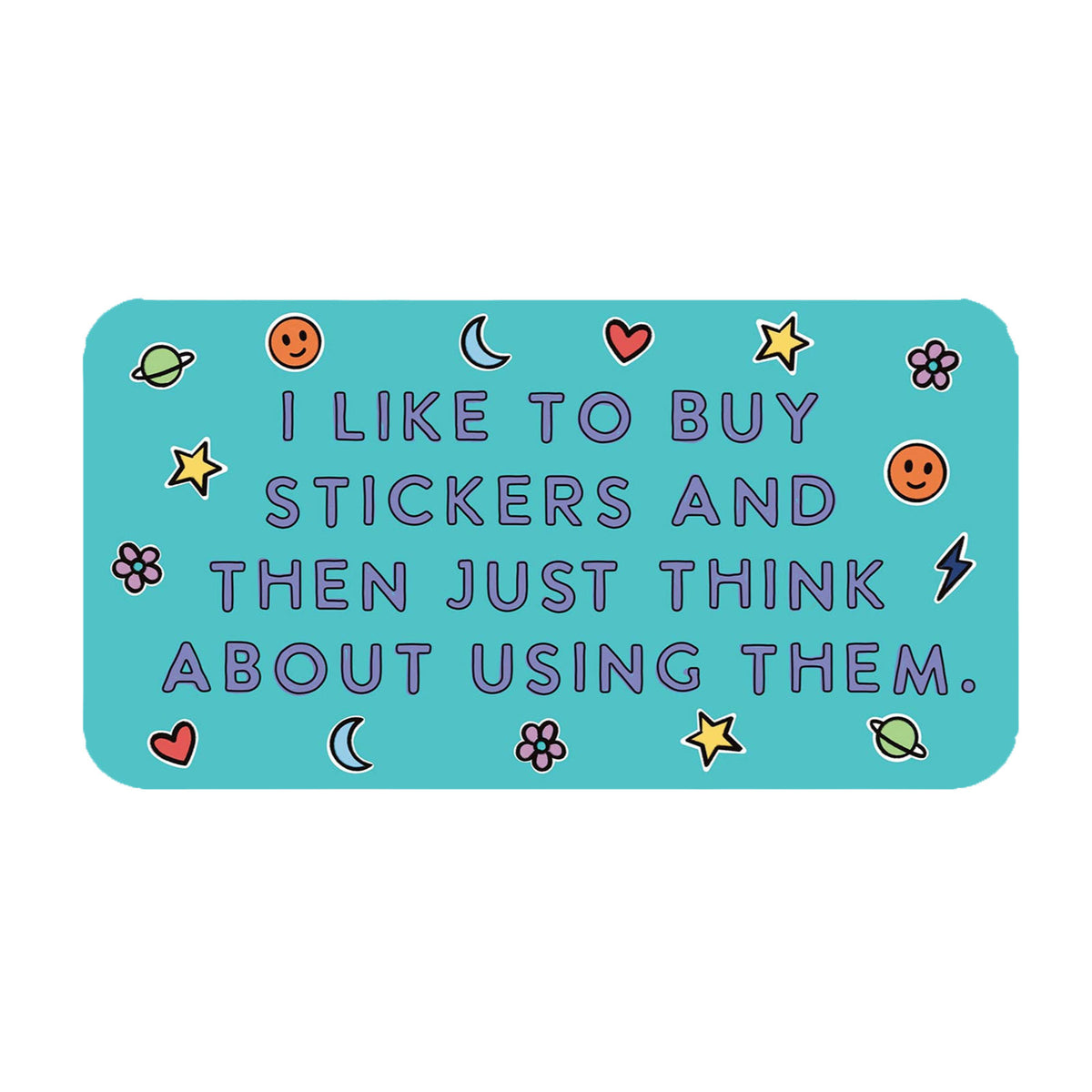 I Like to Buy Stickers Waterproof Vinyl Sticker | Freshie & Zero