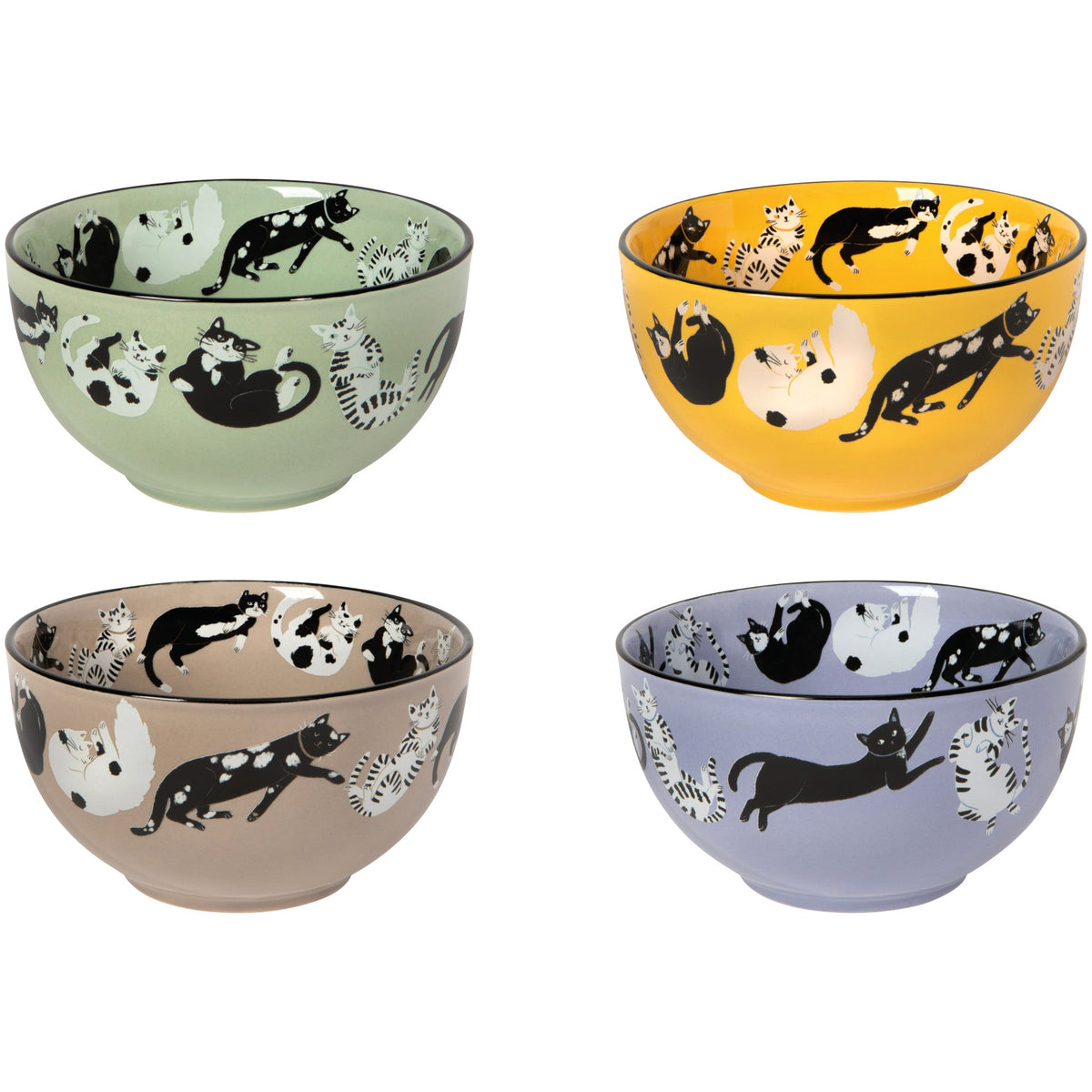 Meow and Furever Cat Bowl Set | Freshie & Zero