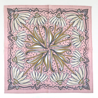 Hemlock Bandana: Maude Pink No. 029 | Freshie & Zero