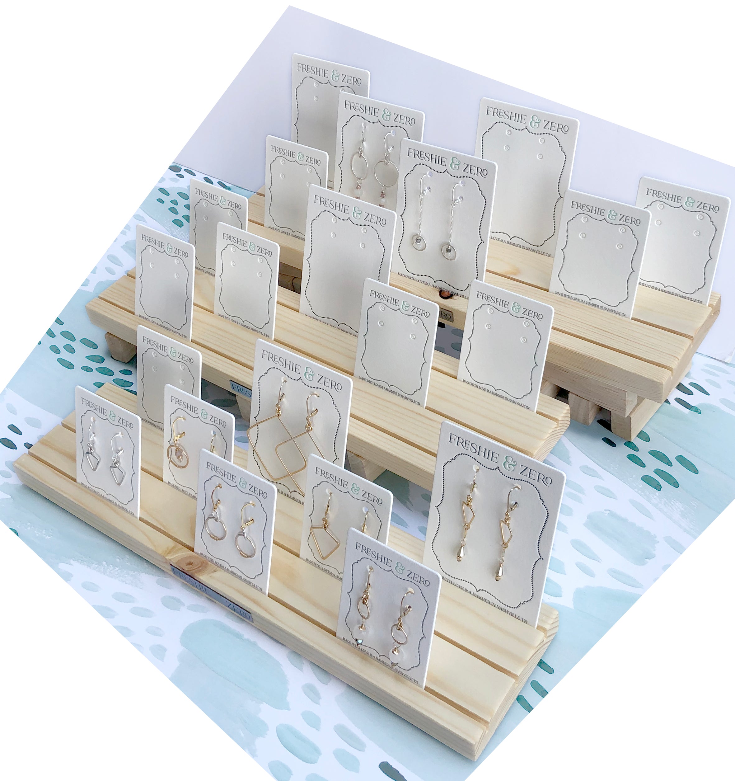 Essential Earring Card Display | Freshie & Zero